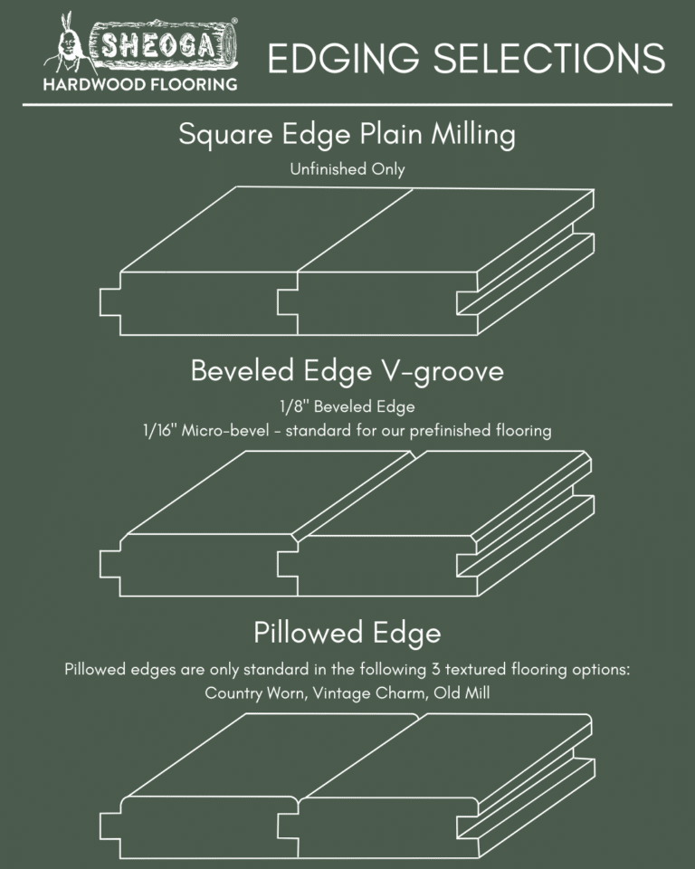 Micro Beveled Edges - Sheoga Hardwood Flooring